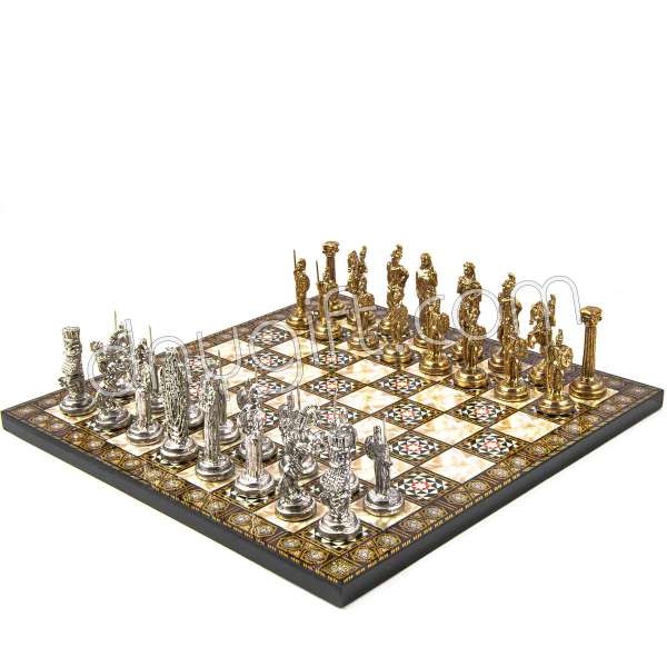 Wholesale Turkish Chess Set With Persian-Greek Warrior Characters ...